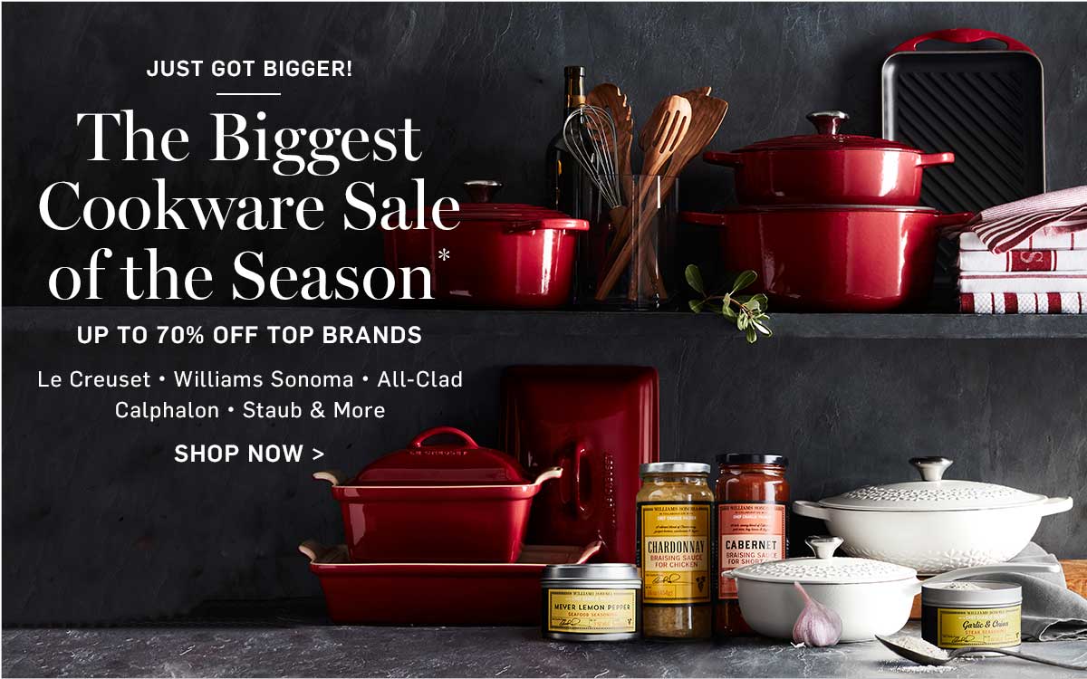 Cookware, Cooking Utensils, Kitchen Decor & Gourmet Foods | Williams Sonoma