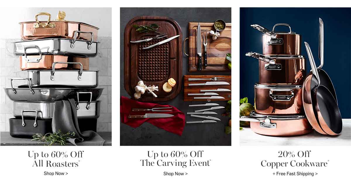 Cookware, Cooking Utensils, Kitchen Decor & Gourmet Foods | Williams Sonoma