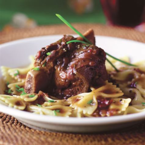 Wine-Braised Short Ribs with Lemon Pasta | Williams Sonoma
