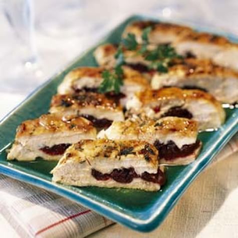 Pressed Chicken Breasts with Dried Cherries | Williams Sonoma