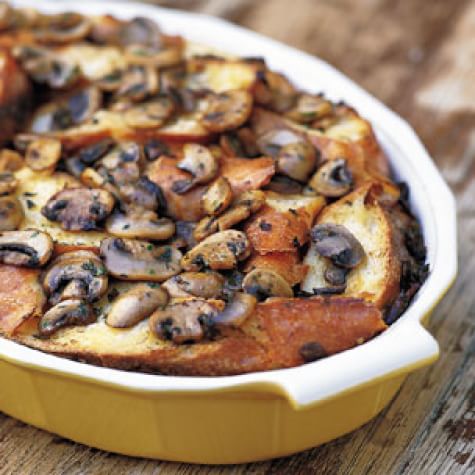 Mushroom Bread Pudding | Williams Sonoma