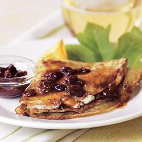 Goat Cheese Crepes with Fig Jam | Williams Sonoma
