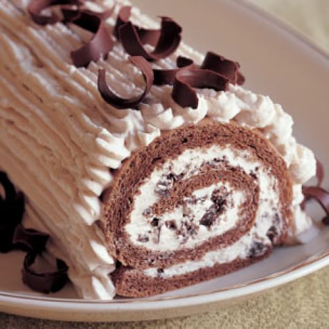 Rolled Chestnut Cream Cake | Williams Sonoma