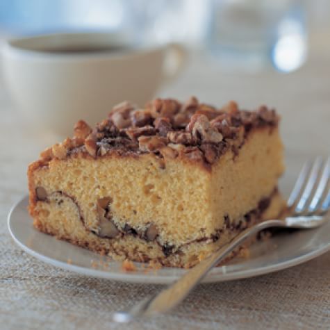 Easy Cinnamon-Walnut Coffee Cake | Williams Sonoma