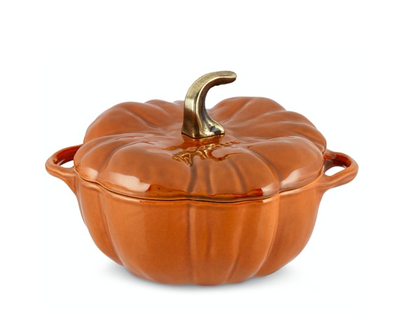 Staub Cast-Iron Pumpkin Cocotte | Williams Sonoma