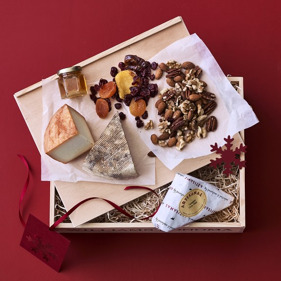 Taste of Europe Cheese Gift Crate | Williams Sonoma
