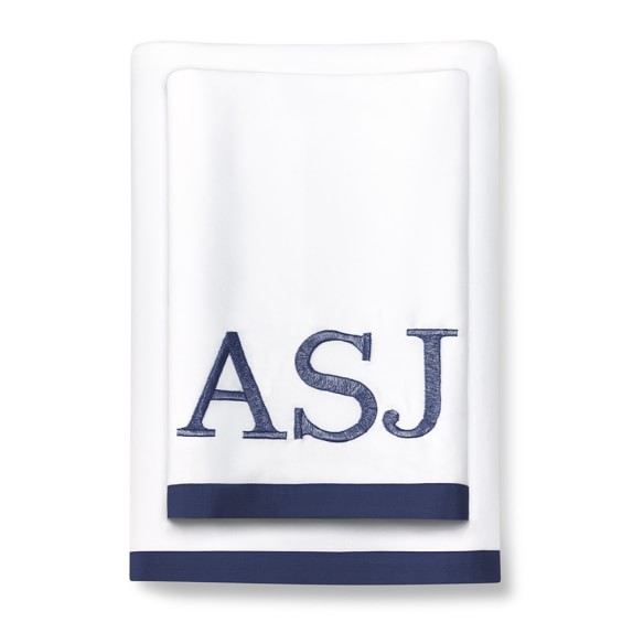 Italian Border 300 Thread Count Sateen Sheeting | Williams Sonoma