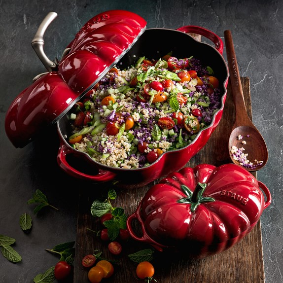 Staub Ceramic Tomato Cocotte | Williams Sonoma