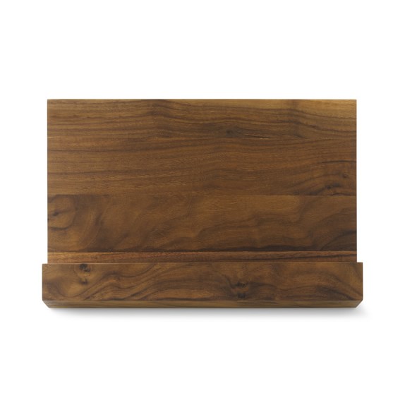 Walnut Cookbook Holder | Williams Sonoma