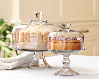 Glass Domed Cake Plate/Punch Bowl | Williams Sonoma