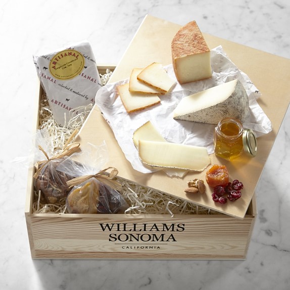 Taste of Europe Cheese Gift Crate | Williams Sonoma