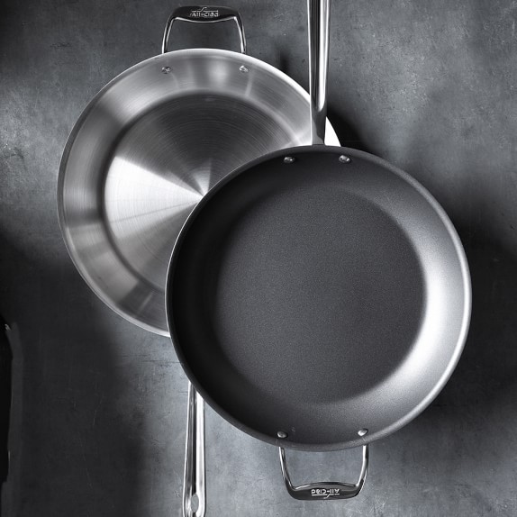 All-Clad d5 Stainless-Steel Fry Pan | Williams Sonoma