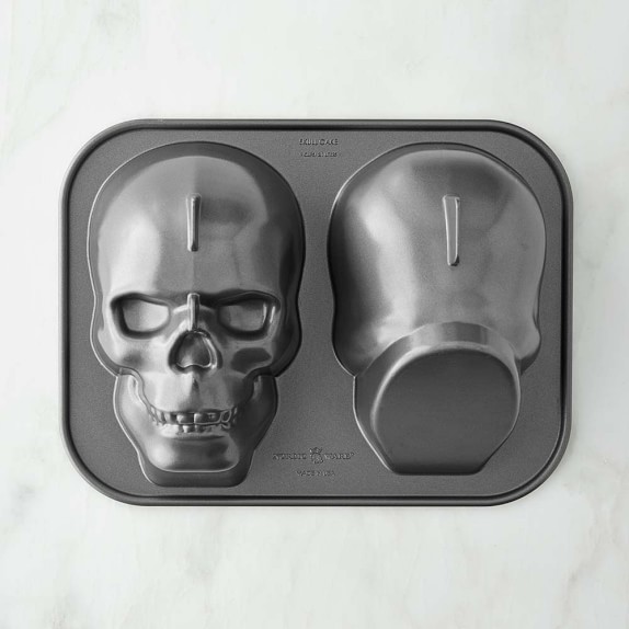 Nordic Ware Halloween Skull Cake Pan Williams Sonoma nordic-ware-halloween-skull-cake-pan-williams-sonoma