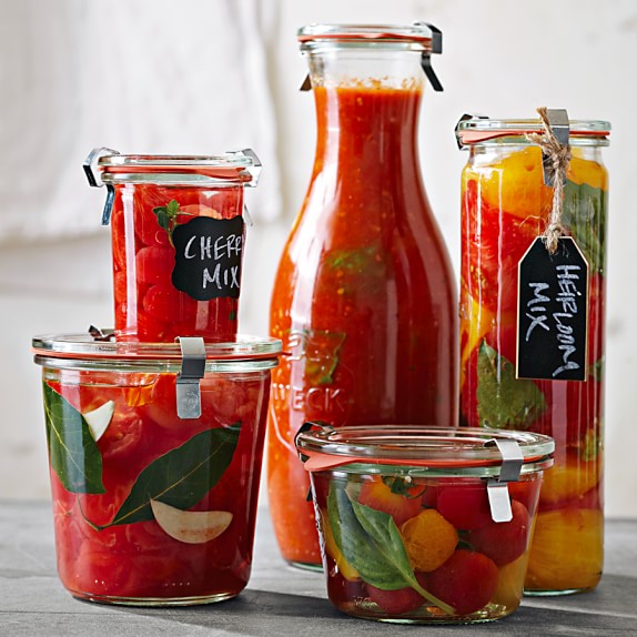 Weck Cylindrical Jars, Set of 6 | Williams Sonoma