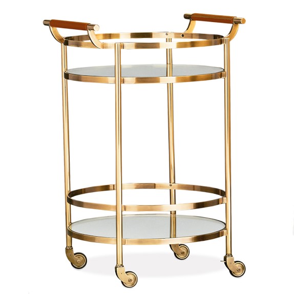 Truman Round Bar Cart | Williams Sonoma