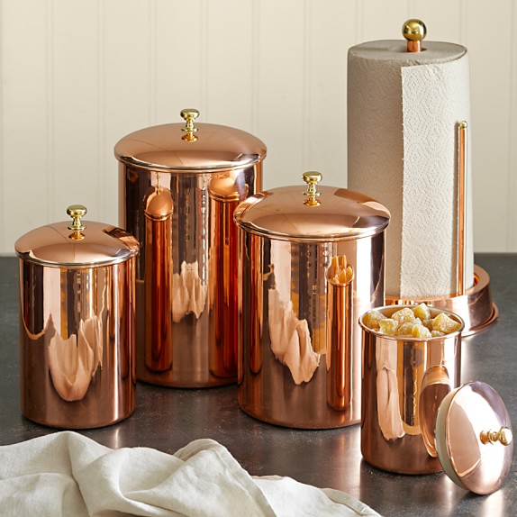 Copper Paper Towel Holder | Williams Sonoma