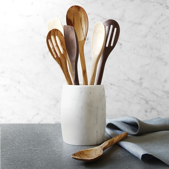 Marble Utensil Holder | Williams Sonoma