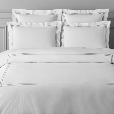 Italian Hotel Embroidered Bedding | Williams Sonoma