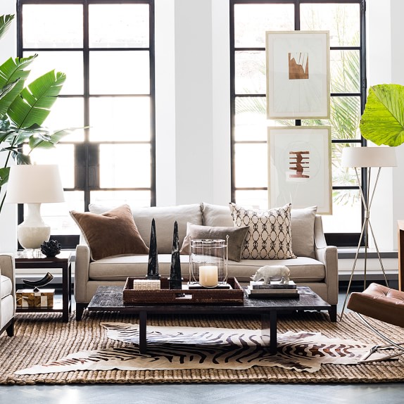 Abaca Rug, Light | Williams Sonoma