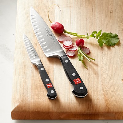 Wüsthof Classic 2-Piece Hollow-Edge Chef's Knife Set | Williams Sonoma