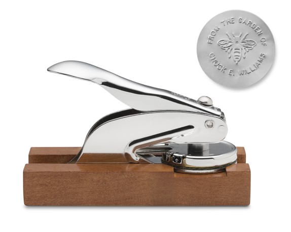 Personal Embosser with Stand | Williams Sonoma