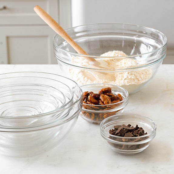 10 Piece Glass Mixing Bowl Set Williams Sonoma