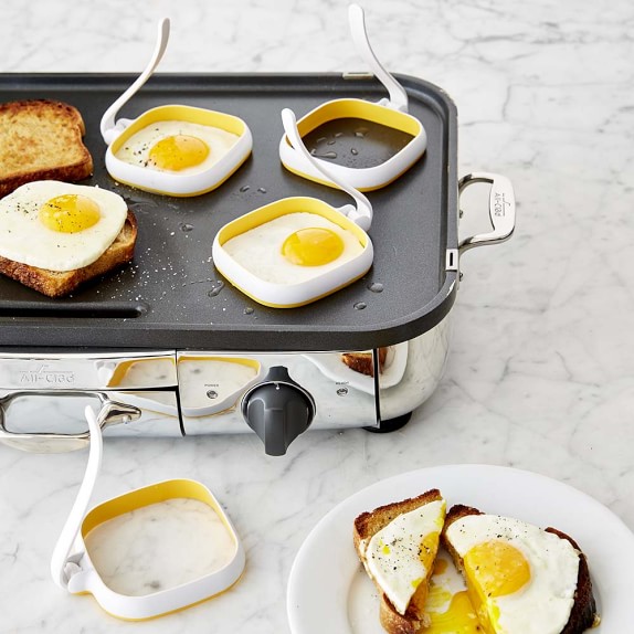 Williams Sonoma Square Egg Fry Rings, Set of 4 | Williams Sonoma