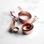 Williams Sonoma Copper Nesting Measuring Cups & Spoons | Williams Sonoma