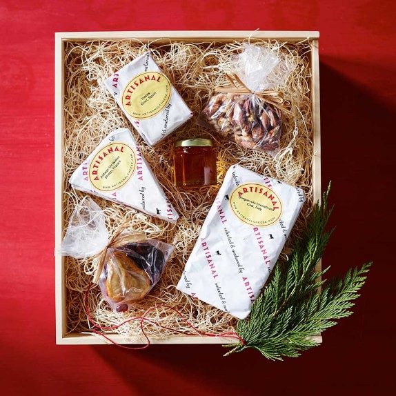 Taste of Europe Cheese Gift Crate | Williams Sonoma