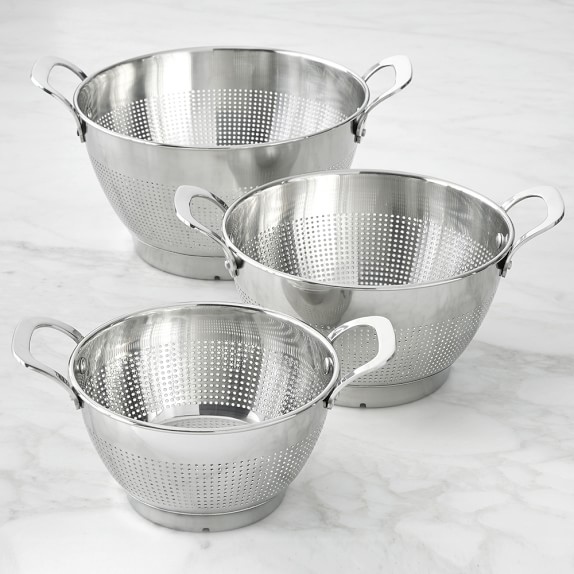 Williams Sonoma Stainless-Steel Colanders | Williams Sonoma Williams Sonoma Stainless-Steel Colanders | Williams Sonoma