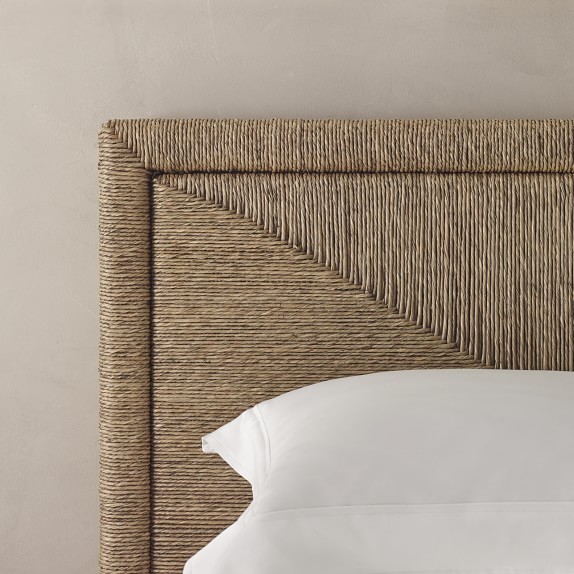 Mallory Woven Seagrass Bed | Williams Sonoma