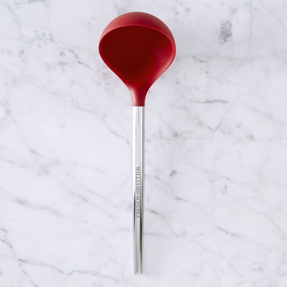 Williams Sonoma Stainless-Steel Silicone Ladle | Williams Sonoma