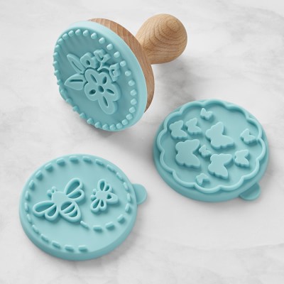 Spring Silicone Cookie Stamps, Set of 3 | Williams Sonoma