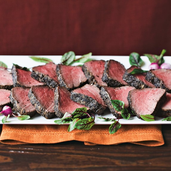 Smoked Peppered Beef Tenderloin | Williams Sonoma