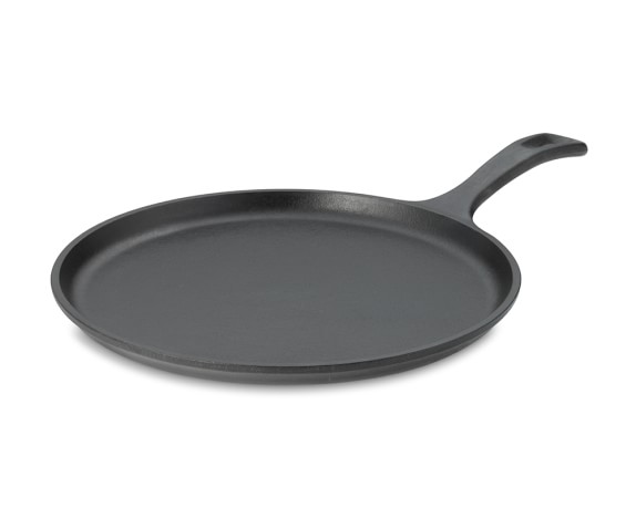 Lodge Cast-Iron Round Griddle | Williams Sonoma
