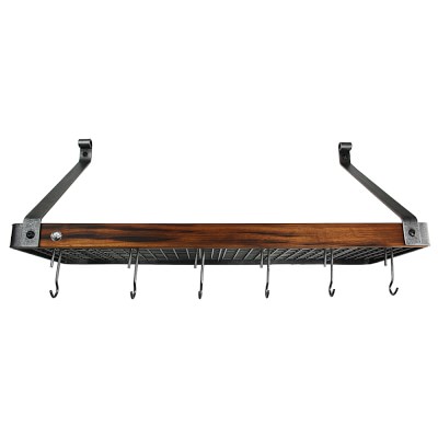 Enclume Sig Steel & Tigerwood Bookshelf Rack | Williams Sonoma