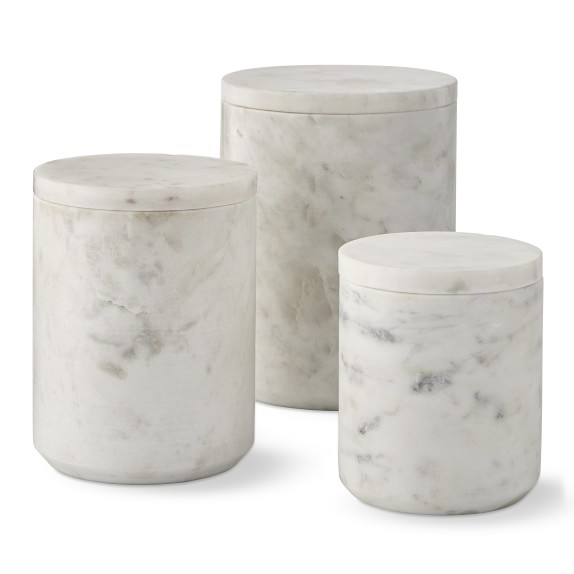 Marble Canister | Williams Sonoma