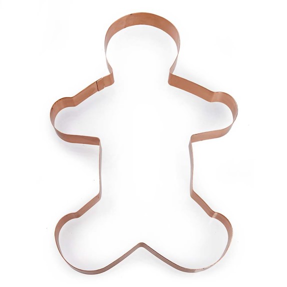 Williams Sonoma Giant Gingerbread Man Copper Cookie Cutter | Williams ... Williams Sonoma Giant Gingerbread Man Copper Cookie Cutter | Williams ...
