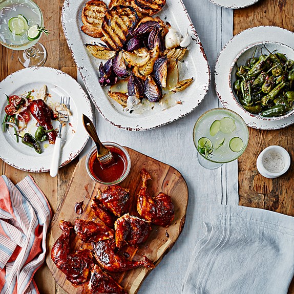 Rustic Outdoor Melamine Dinnerware Collection | Williams Sonoma