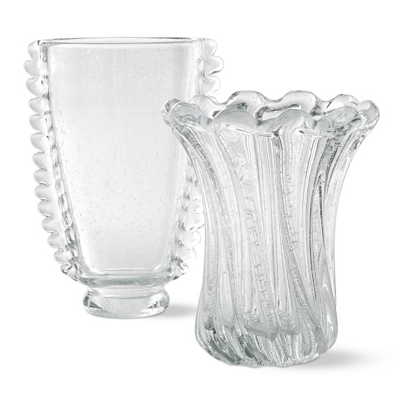 Aerin Glass Bubble Vase Williams Sonoma