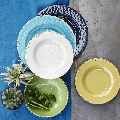 Rustic Outdoor Melamine Salad Plates | Williams Sonoma