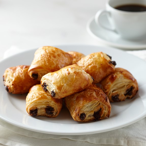 Freezer-to-Oven Mini Chocolate Croissants, Set of 20 | Williams Sonoma