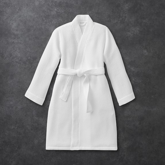 Bamboo Waffle Weave Robe | Williams Sonoma