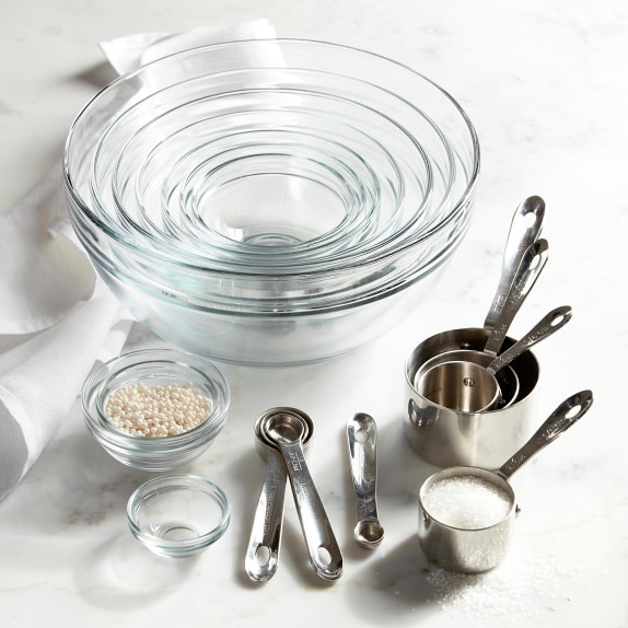 10-Piece Glass Mixing Bowl Set | Williams Sonoma
